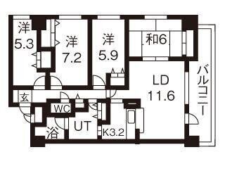 パークノヴァ北円山-/北海道札幌市中央区/西28丁目/4LDK | 札幌のリノベーション・デザイナーズ賃貸ならグッドルーム[goodroom]
