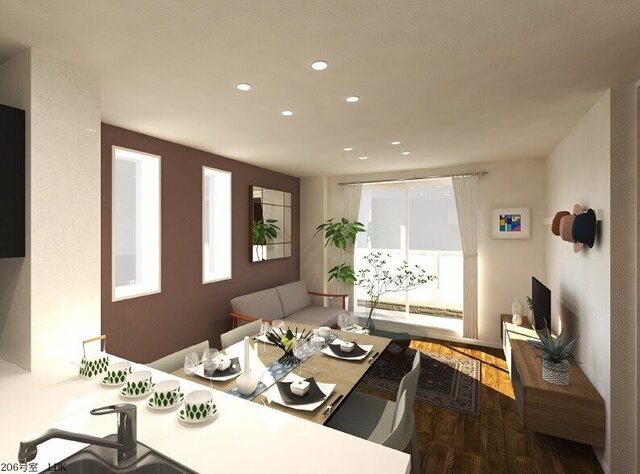 メゾン ド リーリエ206号室/東京都大田区/武蔵新田/2LDK | 東京、神奈川、千葉、埼玉のリノベーション・デザイナーズ賃貸ならグッドルーム[goodroom]