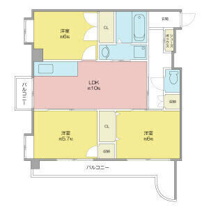 ビバしんみち-/愛知県名古屋市西区/浅間町/3LDK | 名古屋のリノベーション・デザイナーズ賃貸ならグッドルーム[goodroom]