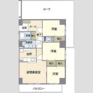 ノースパーク百合が原803号室/北海道札幌市北区/百合が原/3LDK | 札幌のリノベーション・デザイナーズ賃貸ならグッドルーム[goodroom]