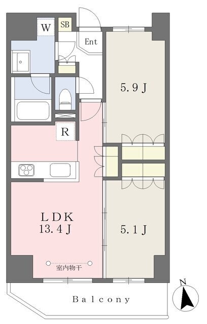 プランタンSAKURA1001号室/東京都八王子市/八王子/2LDK | 東京、神奈川、千葉、埼玉のリノベーション・デザイナーズ賃貸ならグッドルーム[goodroom]