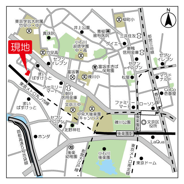 ACPレジデンス文京春日202号室/東京都文京区/後楽園/2DK | 東京、神奈川、千葉、埼玉のリノベーション・デザイナーズ賃貸ならグッドルーム[goodroom]