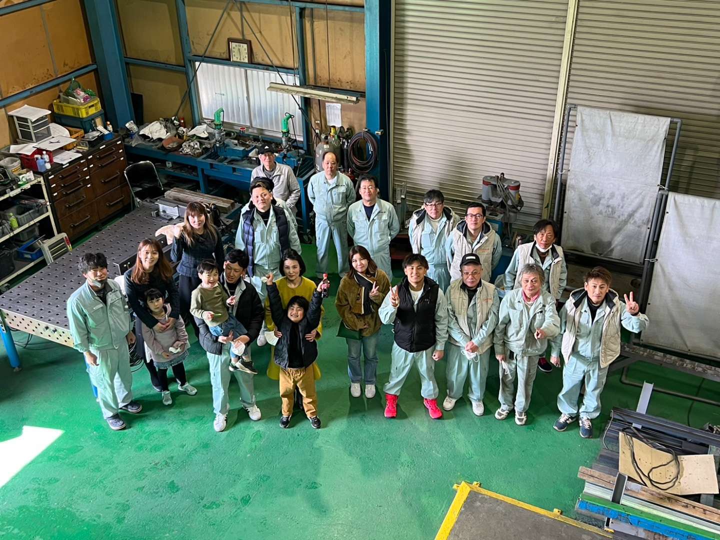 TEAM FUJI 餅つき大会！！ | プラント配管・機械器具設置なら大阪府の富士商工