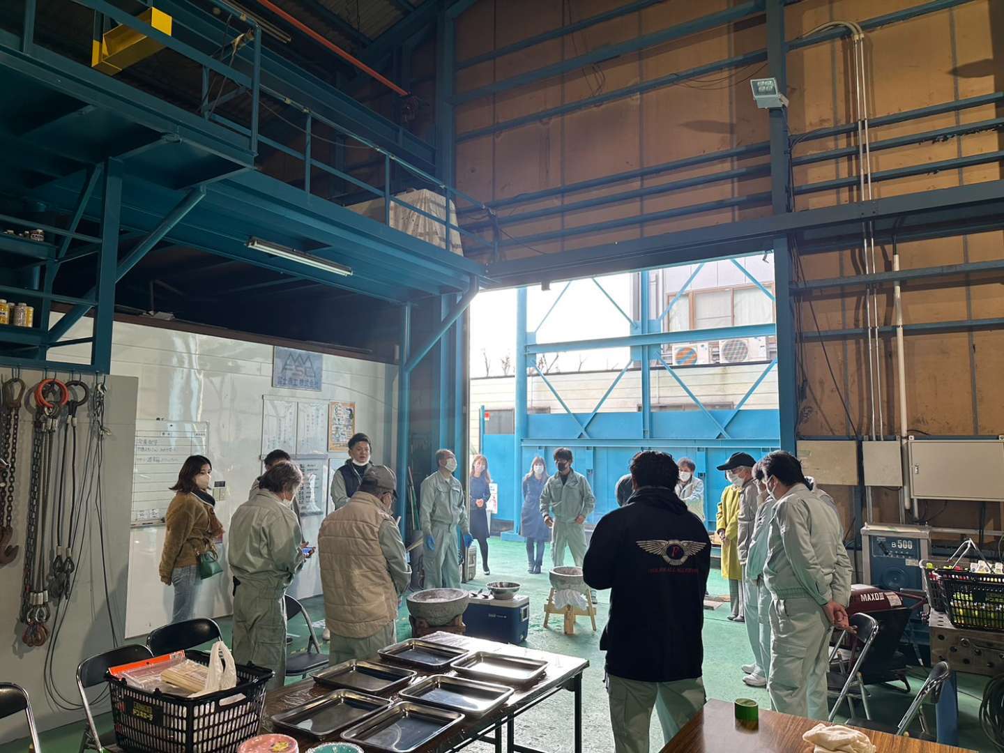 TEAM FUJI 餅つき大会！！ | プラント配管・機械器具設置なら大阪府の富士商工