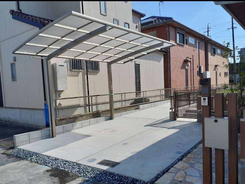 愛知県名古屋市中川区 外構工事 | 戸建ての施工事例 | 愛知県津島市の外構・造園工事会社はZERO ENTERPRISE