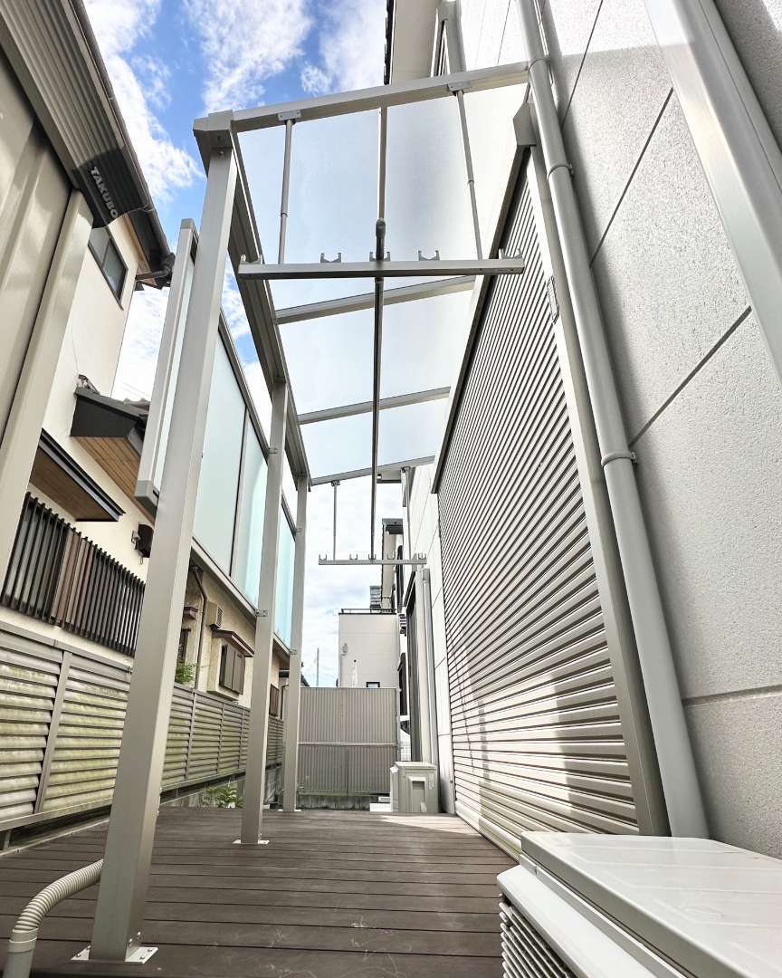 【リフォーム】テラス屋根 | 戸建ての施工事例 | 佐倉・印西・八千代の分譲住宅・注文住宅・リフォームは大東建設