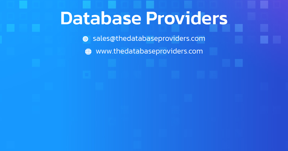 Database Providers - Qiita