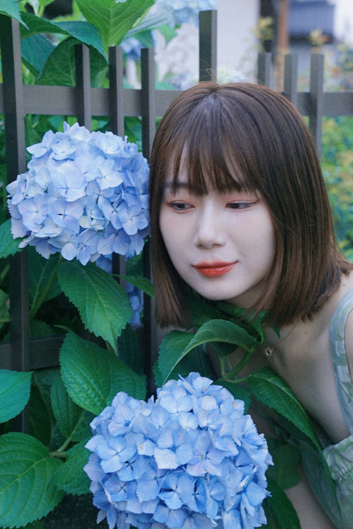 Qのページ/モデル/ヘアメイク