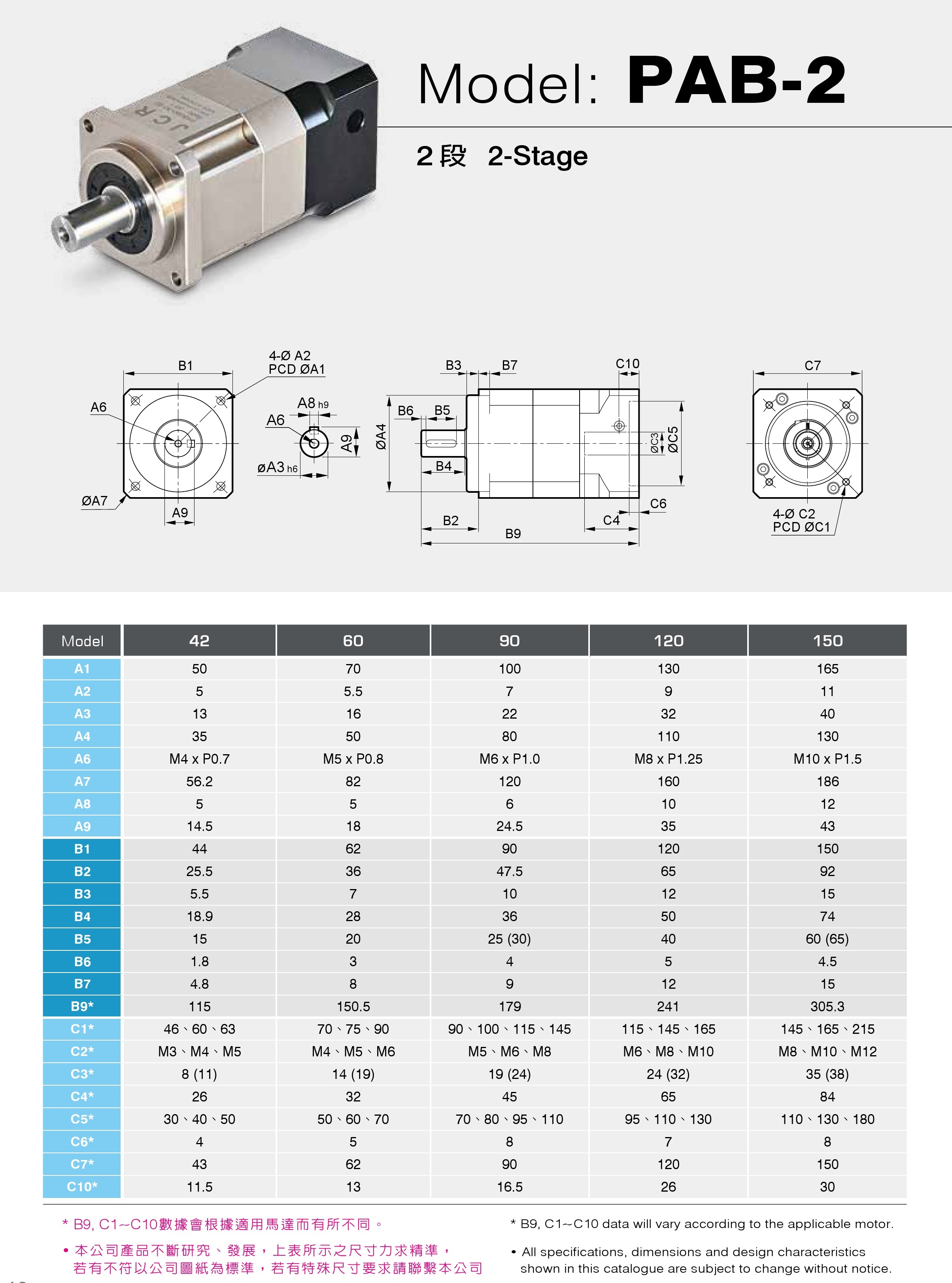 PAB-L2 - CHIN CHANG CO.,LTD