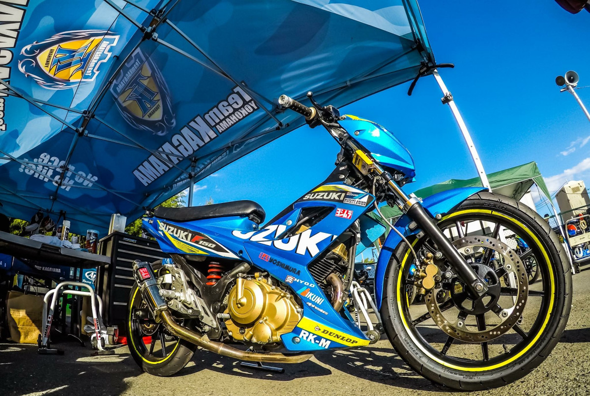 ykさんの投稿した愛車情報(SUZUKI FU150) - サーキット秋ヶ瀬で昨年から開催されている...｜バイクのカスタム/ツーリング情報 ...