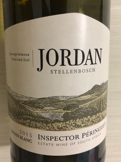 Jordan Inspector Péringuey Chenin Blanc(ジョーダン | Vinica 無料のワインアプリ