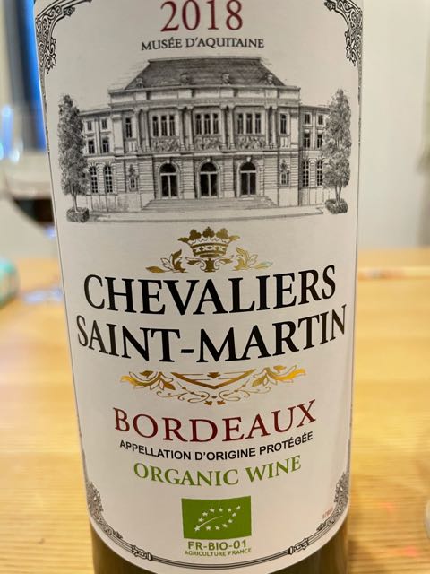 Chevaliers Saint Martin Bordeaux | Vinica 無料のワインアプリ