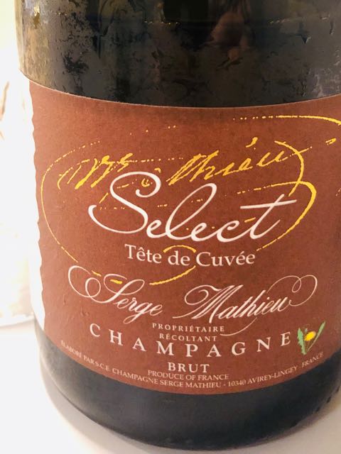 Serge Mathieu Brut Select Tête de Cuvée(セルジュ・マチュー | Vinica 無料のワインアプリ
