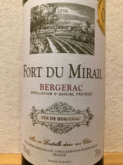 Fort du Mirail Bergerac(フォール・デュ・ミライユ ベルジュラック) | Vinica 無料のワインアプリ