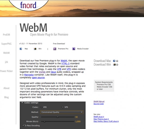 Premiere Proで.webm形式を書き出すために。 | Vook(ヴック)