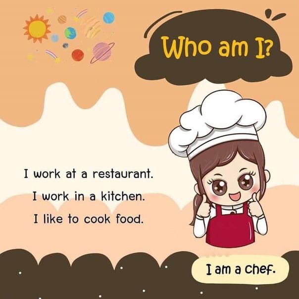 【基礎英文】我是廚師