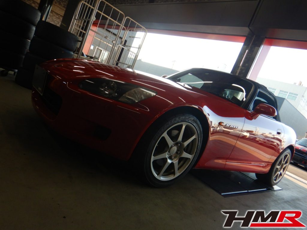プロドライブ17AW アルパインオーディオ装備のS2000(AP1) タイプV の納車前点検整備を行いました|HMR