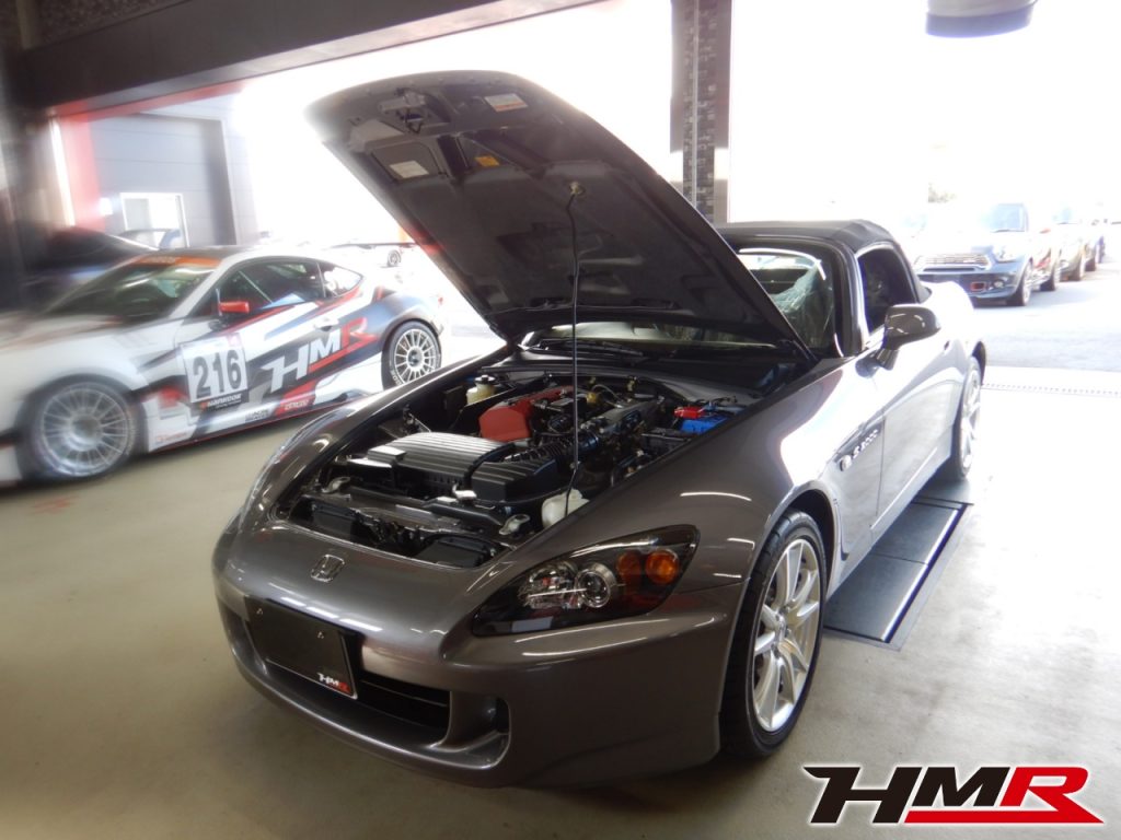 鈴鹿モデル ノーマルコンディション S2000（AP1）の納車前点検整備を行いました|HMR