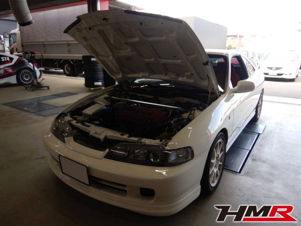 インテグラタイプR(DC2)のパワステポンプOH、タイミングベルト、ディストリビュータ交換作業を行いました|HMR