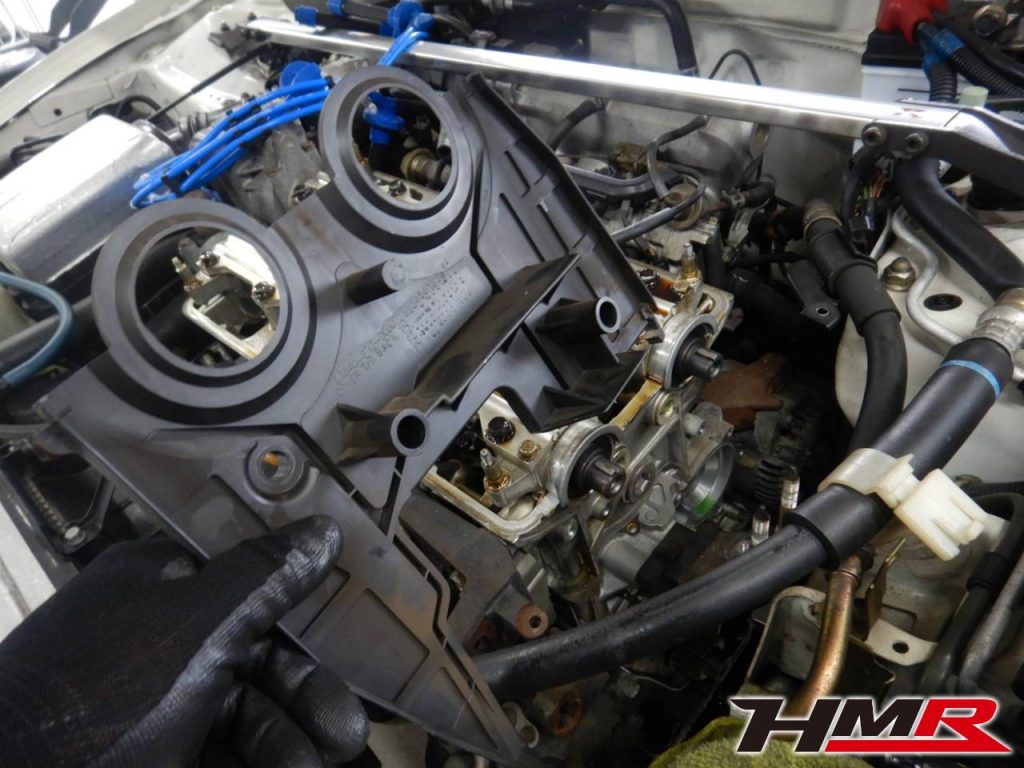 インテグラタイプR(DC2)のパワステポンプOH、タイミングベルト、ディストリビュータ交換作業を行いました|HMR