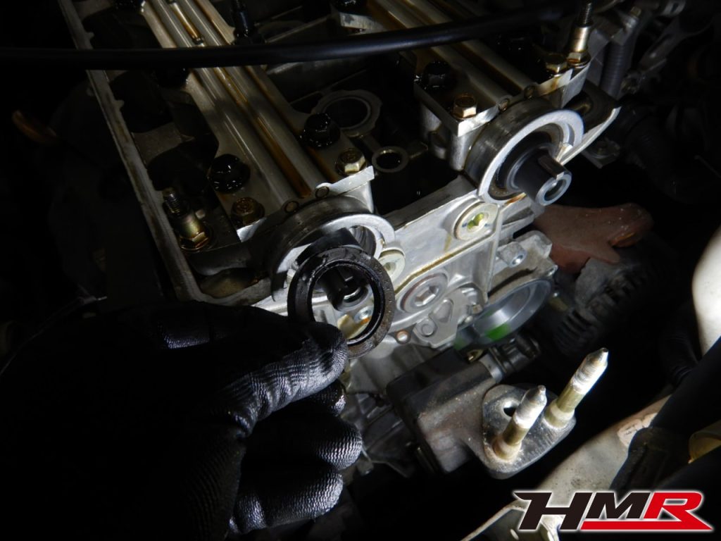 インテグラタイプR(DC2)のパワステポンプOH、タイミングベルト、ディストリビュータ交換作業を行いました|HMR
