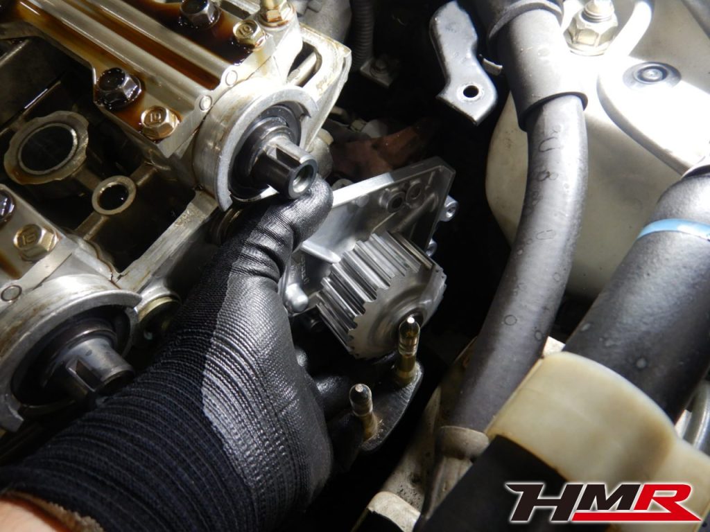 インテグラタイプR(DC2)のパワステポンプOH、タイミングベルト、ディストリビュータ交換作業を行いました|HMR