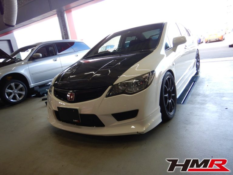 シビックタイプR(FD2)のサーキット走行前メンテナンスとエンジン/ミッションマウント交換作業を行いました|HMR