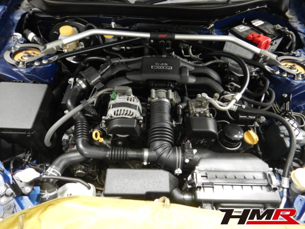 HKS車高調 エキマニ マフラーを装着したスバルBRZ（ZC6）の納車前点検整備を行いました|HMR