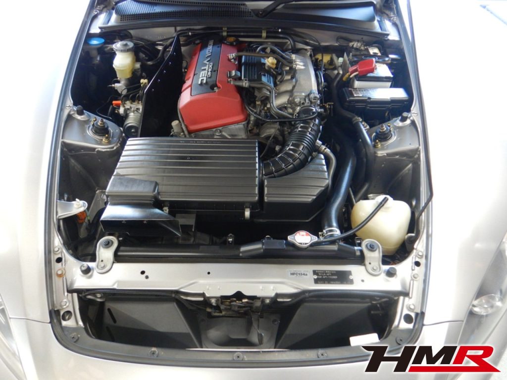 ガラススクリーン幌 ETC ドラレコ装備のS2000(AP1)タイプVの納車前点検整備を行いました|HMR