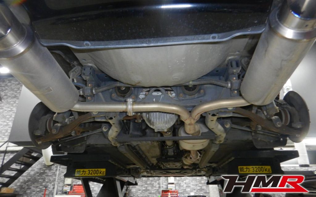 無限マフラー Moduloエアロ 黒革シート装備のS2000(AP1)タイプVの納車前点検整備を行いました|HMR