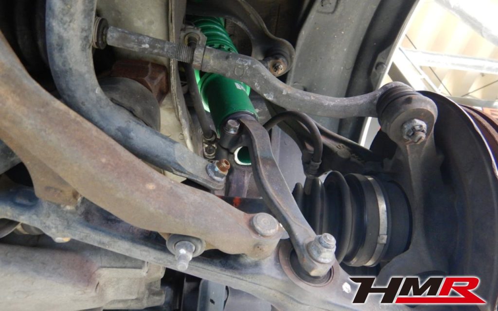 社外エキマニ TEIN車高調 赤レカロシート装備のインテグラタイプR(DC2)の納車前点検整備|HMR