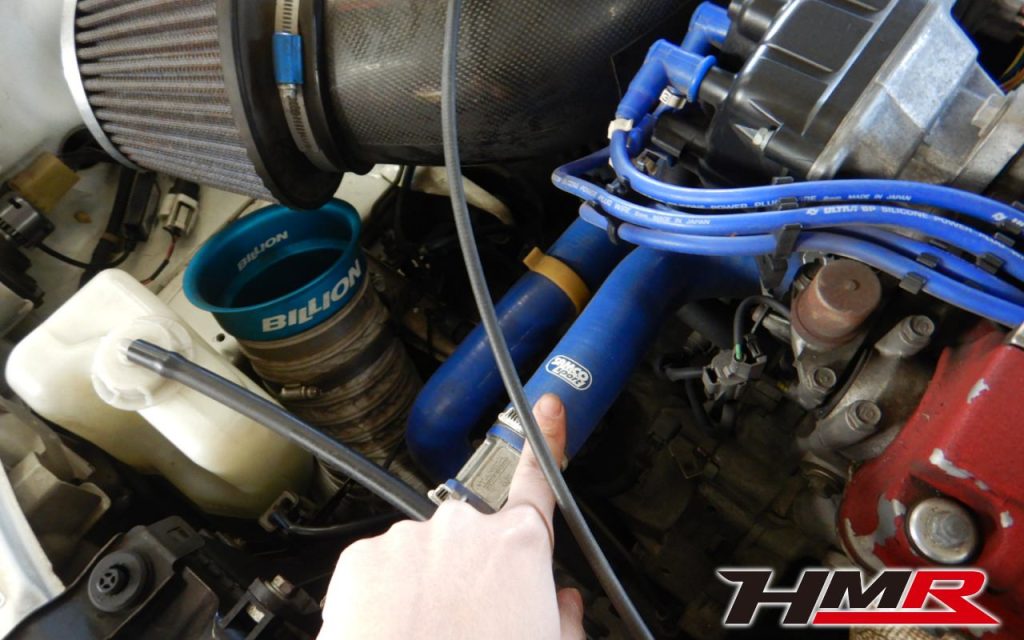 社外エキマニ TEIN車高調 赤レカロシート装備のインテグラタイプR(DC2)の納車前点検整備|HMR