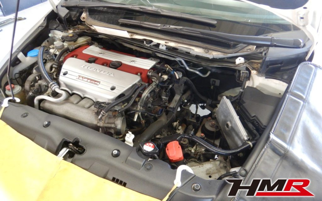 シビックタイプR(FD2)、車検整備と同時にクラッチ交換作業を行いました|HMR