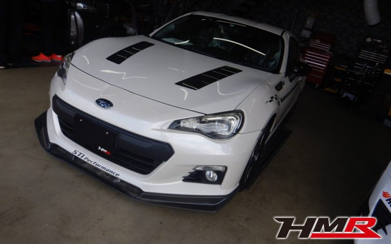 ZELEエアロ ASMボンネットを装着したBRZ(ZC6)の納車前点検整備を行いました|HMR