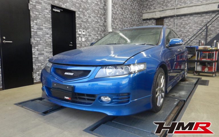 Moduloダンパー 無限リアスポイラー装備のアコードユーロR(CL7)の納車前点検整備を行いました|HMR