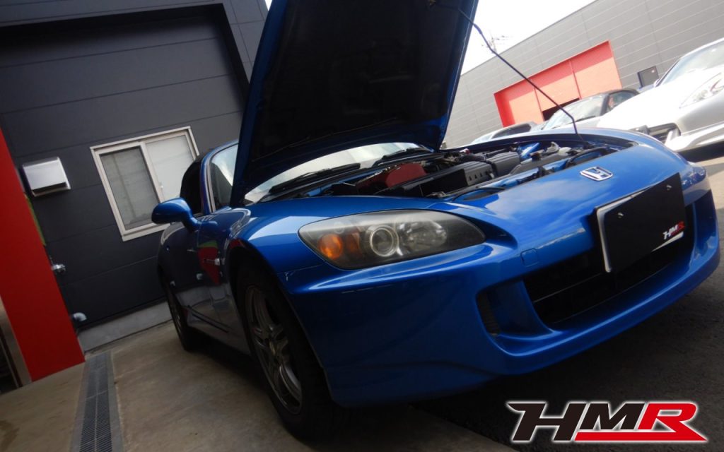 S2000(AP2)のオイルパンバッフルプレート・大容量デフカバー取付作業を行いました|HMR