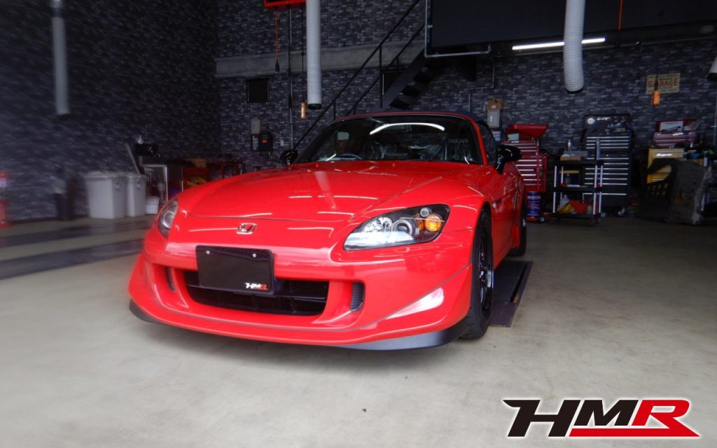 新品ガラス幌 ENKEI17インチ装備のS2000(AP2)タイプSの納車前点検整備を行いました|HMR