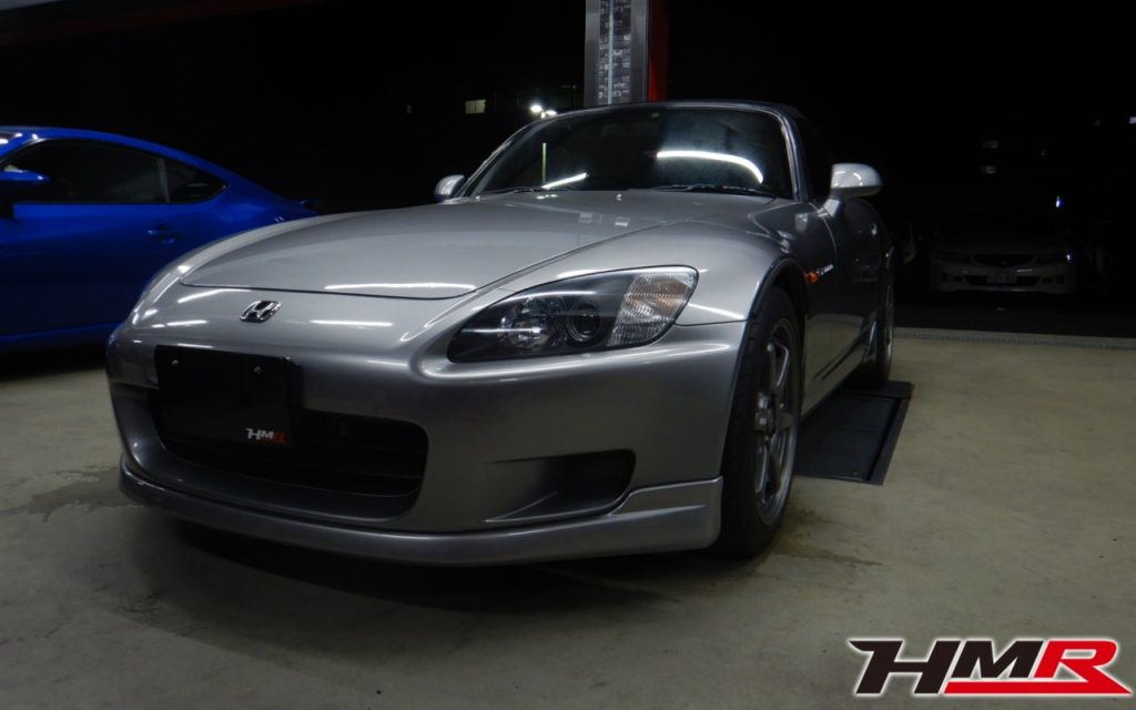 新品幌 社外17インチ フジツボマフラー装備のS2000(AP1)の納車前点検整備を行いました|HMR