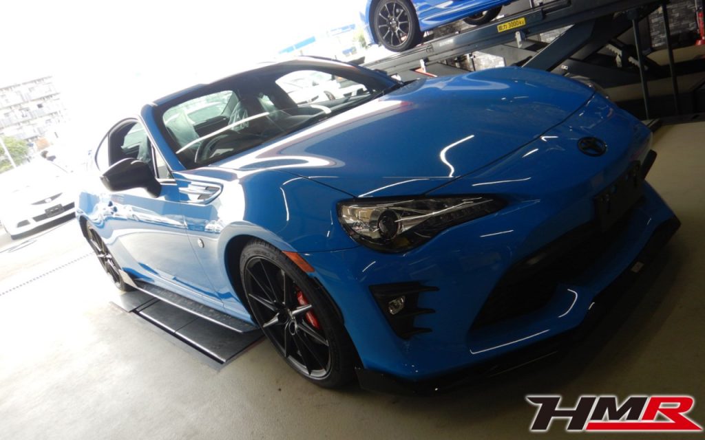 GR86用18インチ装備の86(ZN6) 2.0GTの納車前点検整備を行いました|HMR