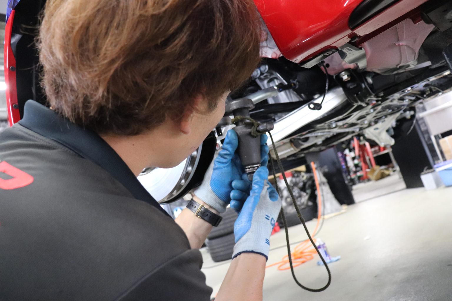 新型シビックタイプR(FL5)にSPOONダウンサス取付け|HMR