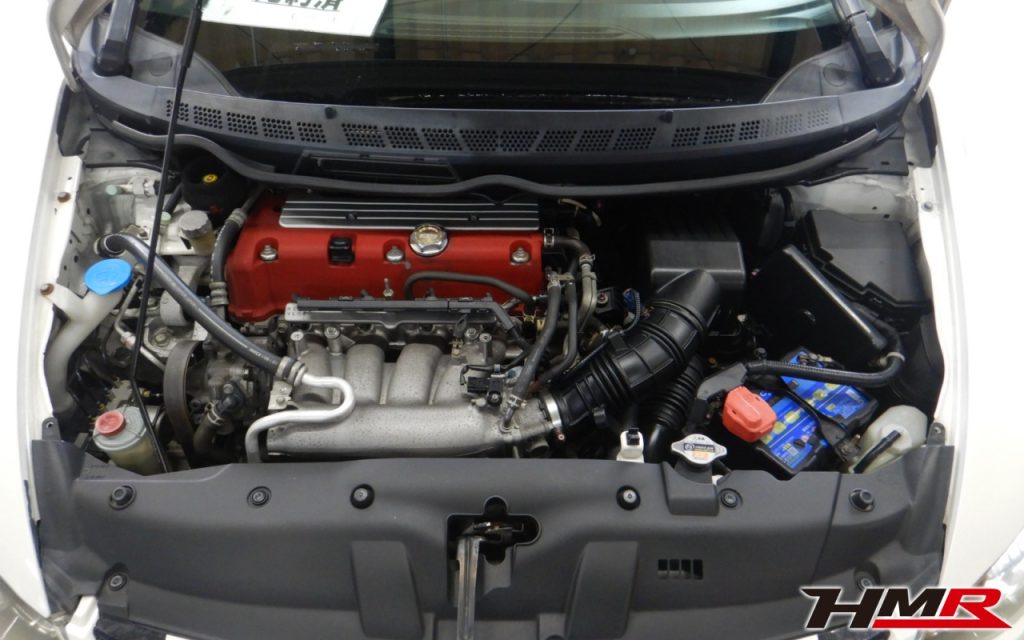 無限フロント&リアウィング RG車高調装備のシビックタイプR（FD2）の納車前点検整備を行いました|HMR