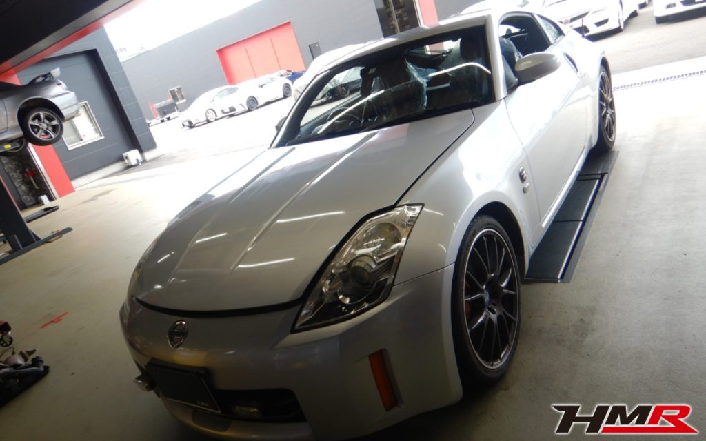 ニスモS-tuneサス 社外マフラー装備のフェアレディZ(Z33)の納車前点検整備を行いました|HMR