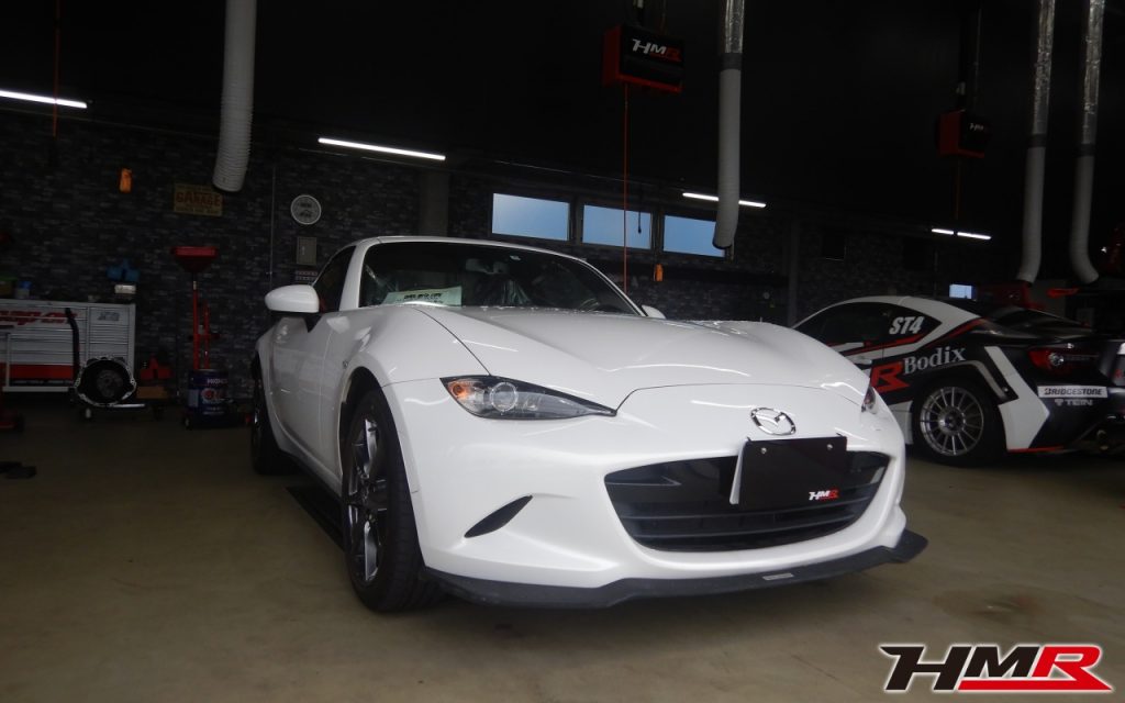 6MT 電動オープン MAZDAコネクト装備のロードスター（NDERC）の納車前点検整備を行いました|HMR