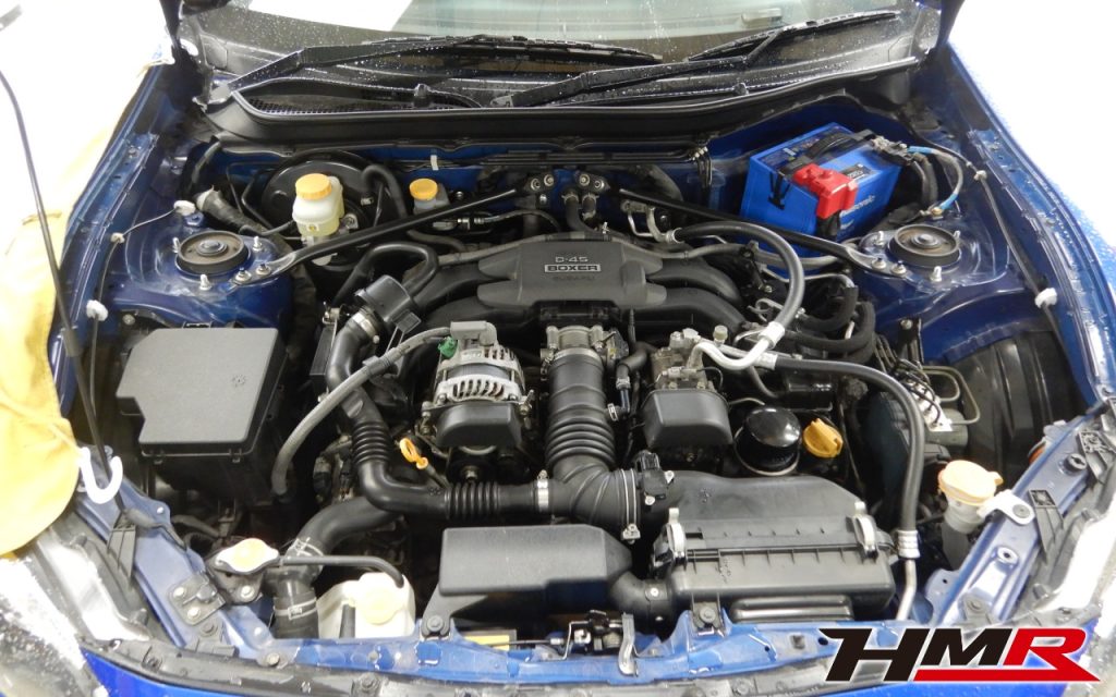 6MT ワーク17インチ HKSマフラー装備のスバル BRZ(ZC6)の納車前点検整備を行いました|HMR