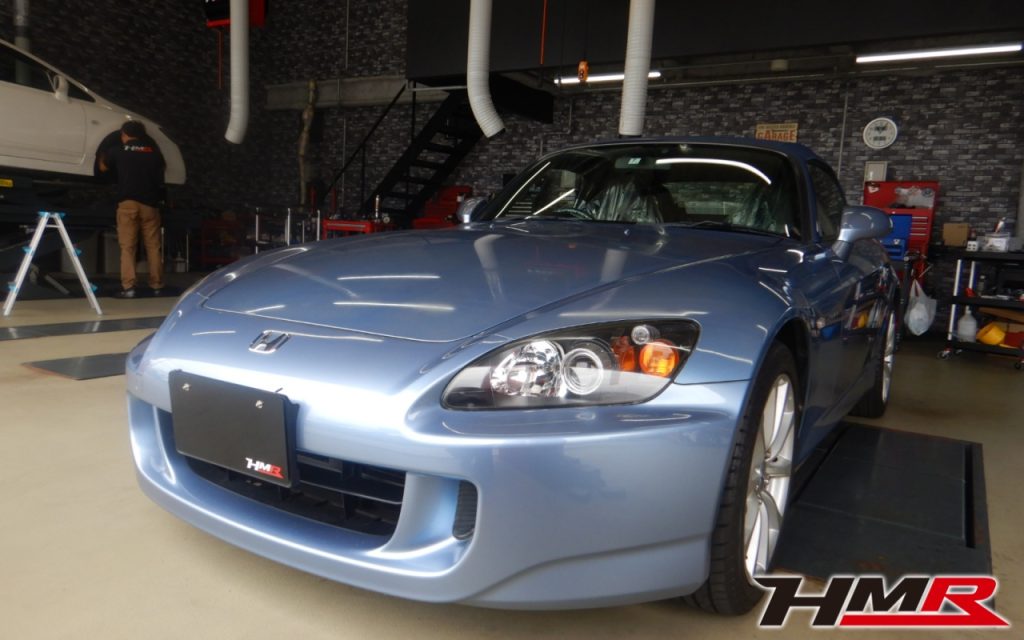 純正17AW ノーマルコンディション装備のS2000(AP2)の納車前点検整備を行いました|HMR