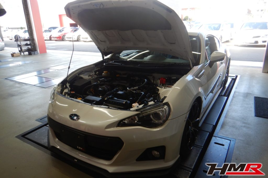 STIエアロ フジツボマフラー装備のスバル BRZ(ZC6)の納車前点検整備を行いました|HMR
