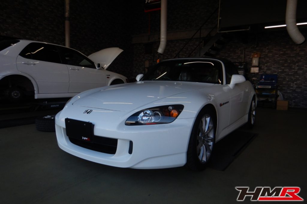 SPOONダウンサス ETC装備のS2000(AP2)の納車前点検整備を行いました|HMR
