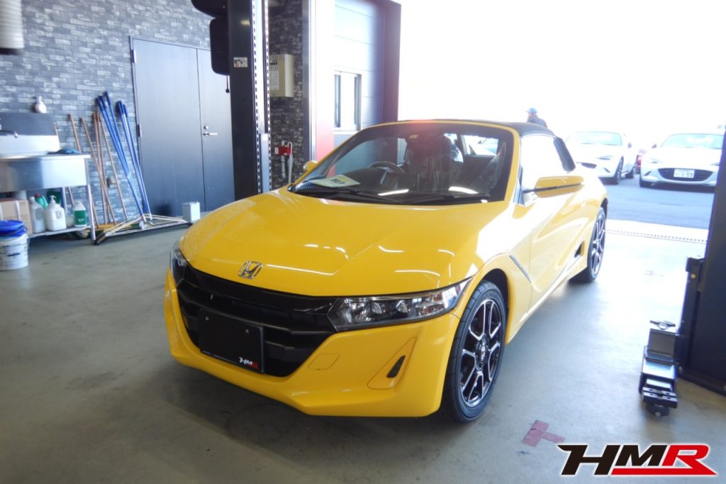 後期モデル センターディスプレイ装備のS660（JW5）の納車前点検整備を行いました|HMR