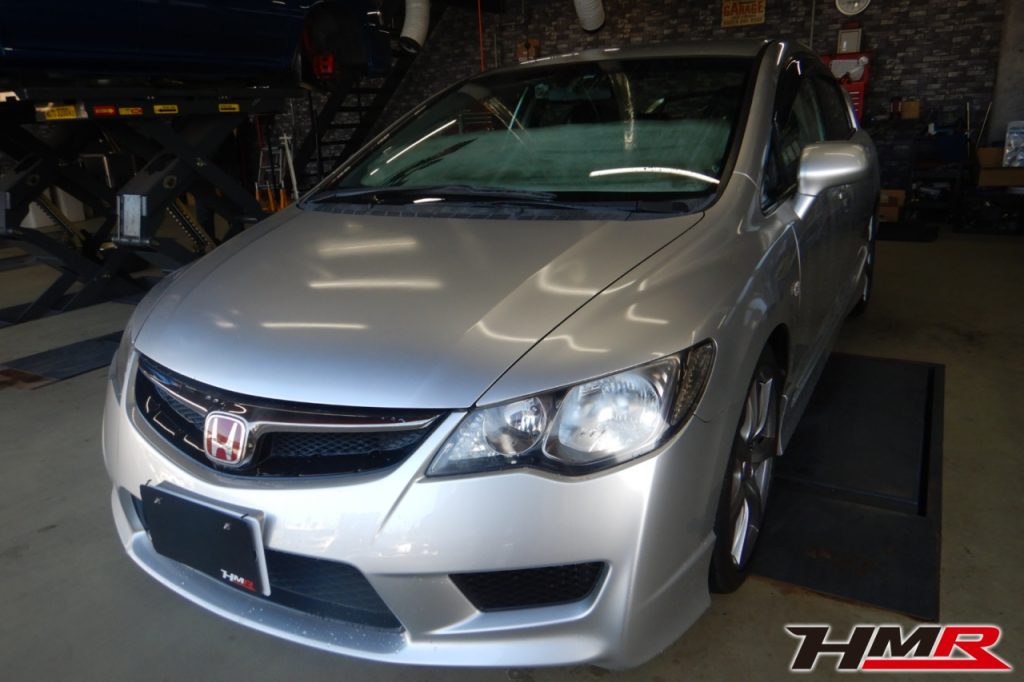 純正brembo VIPERセキュリティ装備のシビックタイプR（FD2)の納車前点検整備を行いました|HMR