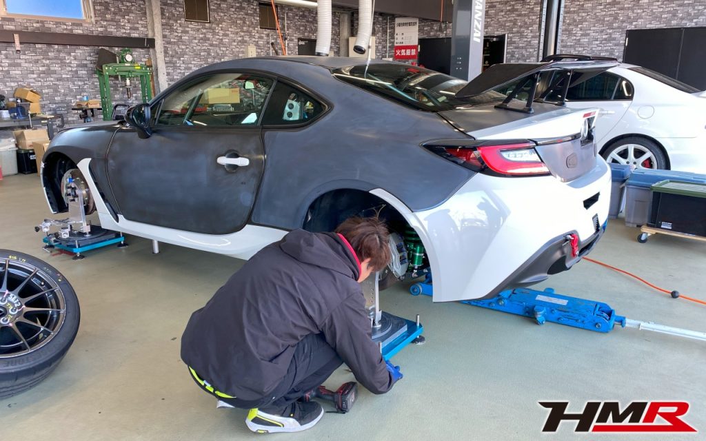 【スーパー耐久チャレンジ】GR86レースマシンの製作パート⑤|HMR